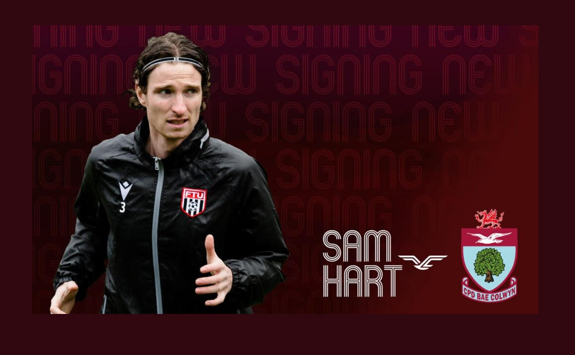 Seagulls sign Sam Hart - Colwyn Bay FC / CPD Bae Colwyn