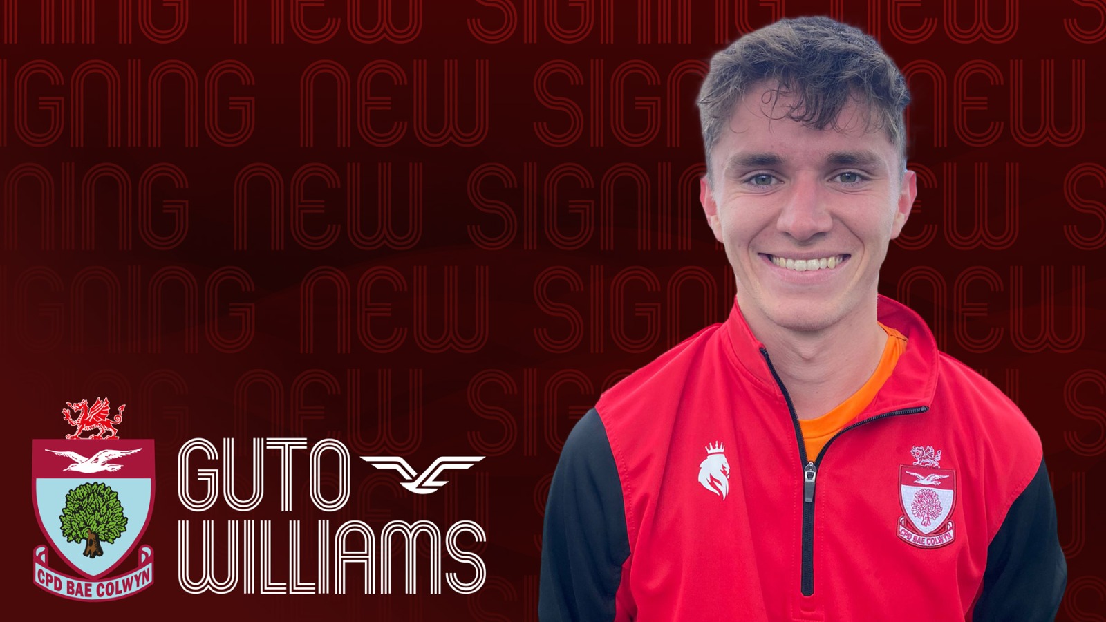 Guto Williams joins Seagulls - Colwyn Bay FC / CPD Bae Colwyn