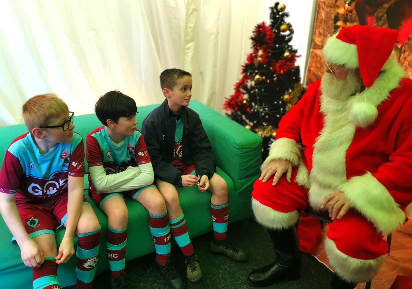 CBFC Juniors Christmas Party - Colwyn Bay FC / CPD Bae Colwyn