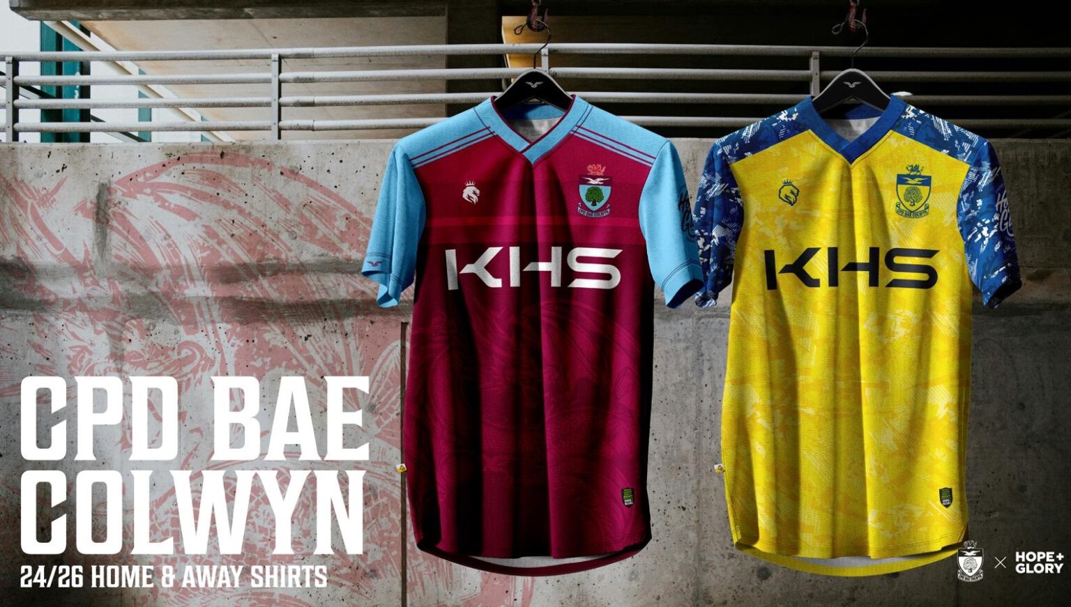 Home and Away with Hope + Glory - Colwyn Bay FC / CPD Bae Colwyn