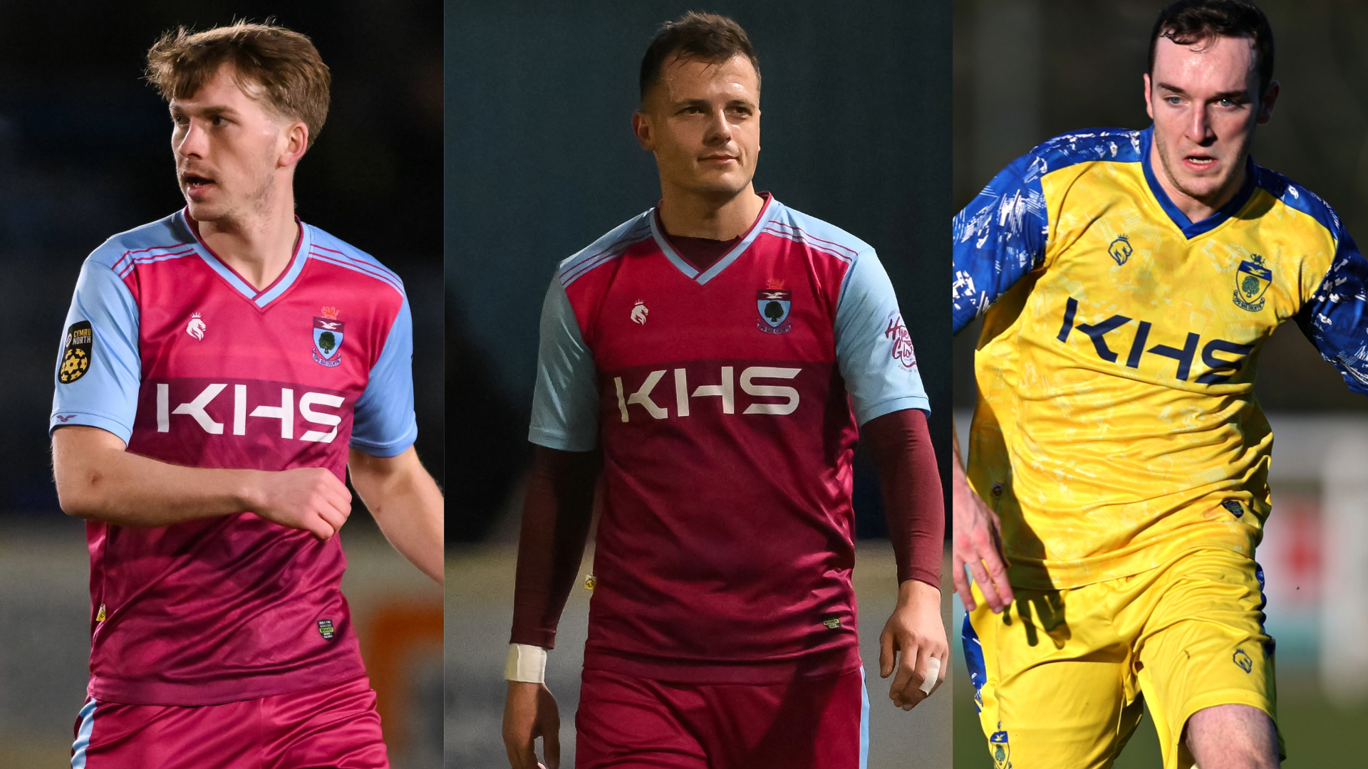 Jamie, Lewis and Dan commit for the season ahead - Colwyn Bay FC / CPD ...