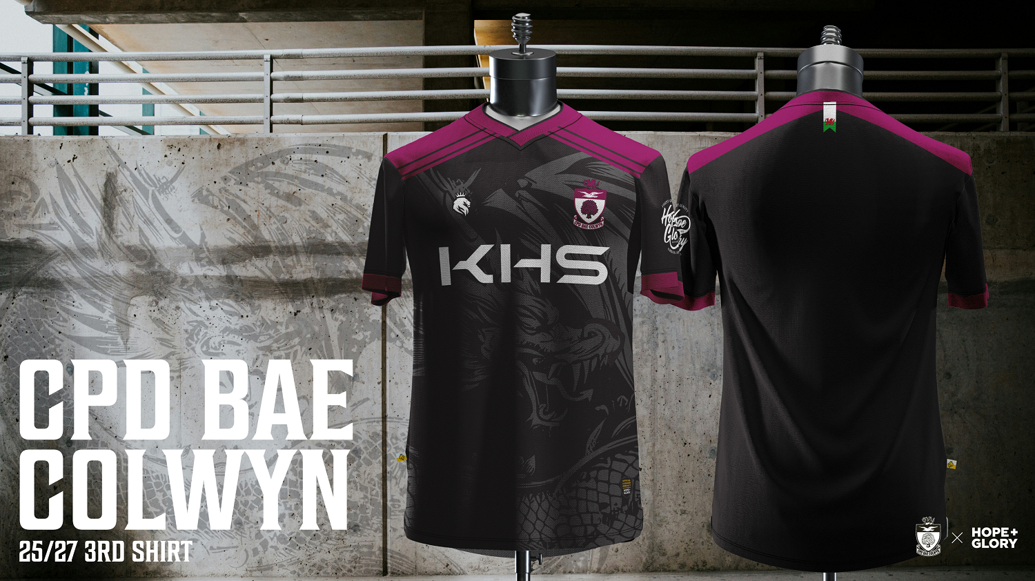 Pre order - New Third Kit - Colwyn Bay FC / CPD Bae Colwyn