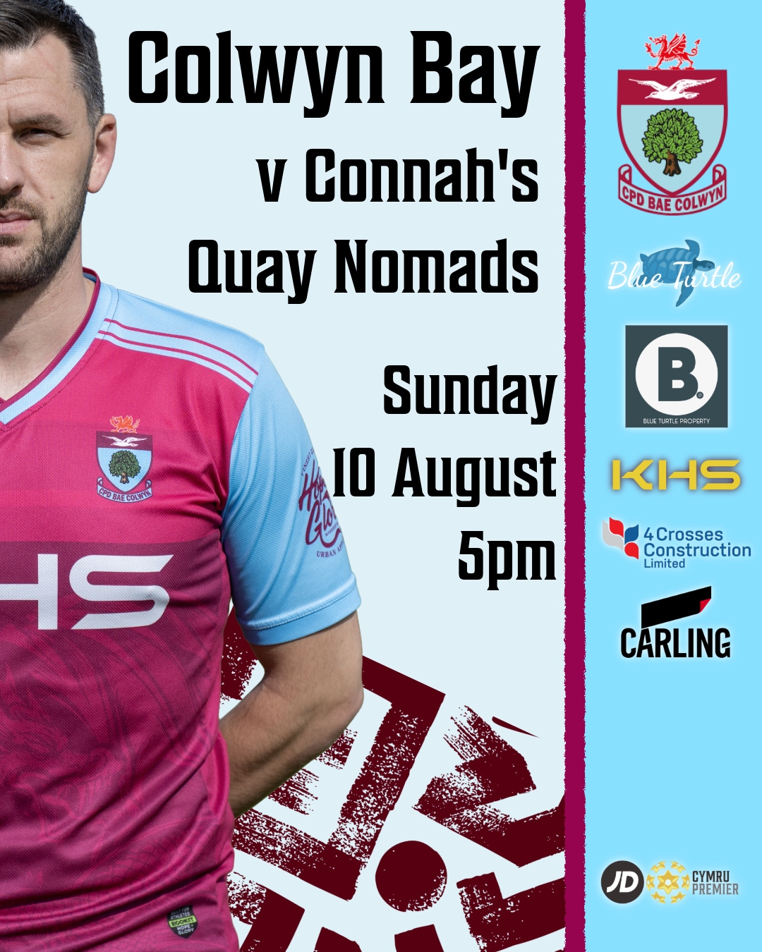 DOWNLOAD CONNAH'S QUAY POSTER - Colwyn Bay FC / CPD Bae Colwyn