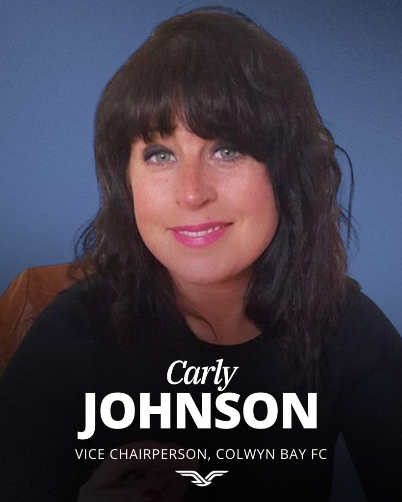 Carly Johnson Named Vice Chair - Colwyn Bay FC / CPD Bae Colwyn