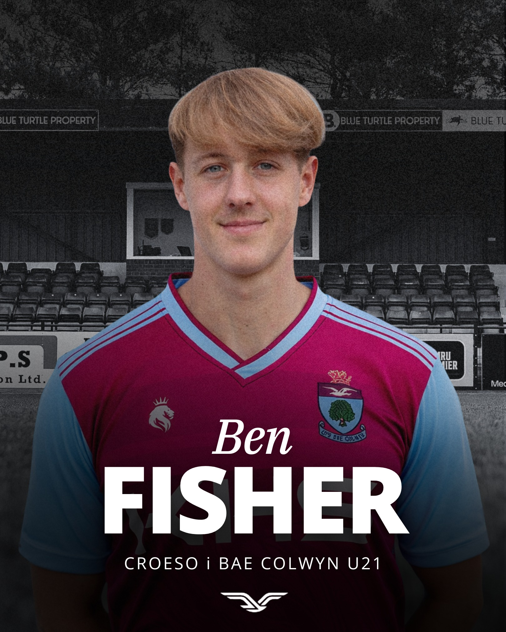 Ben Fisher signs for Bay Reserves - Colwyn Bay FC / CPD Bae Colwyn